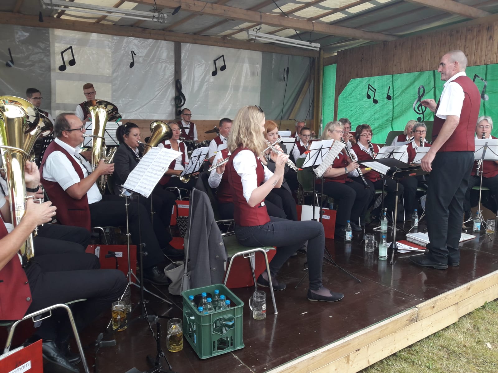 Musikverein - Gartenfest in Asch